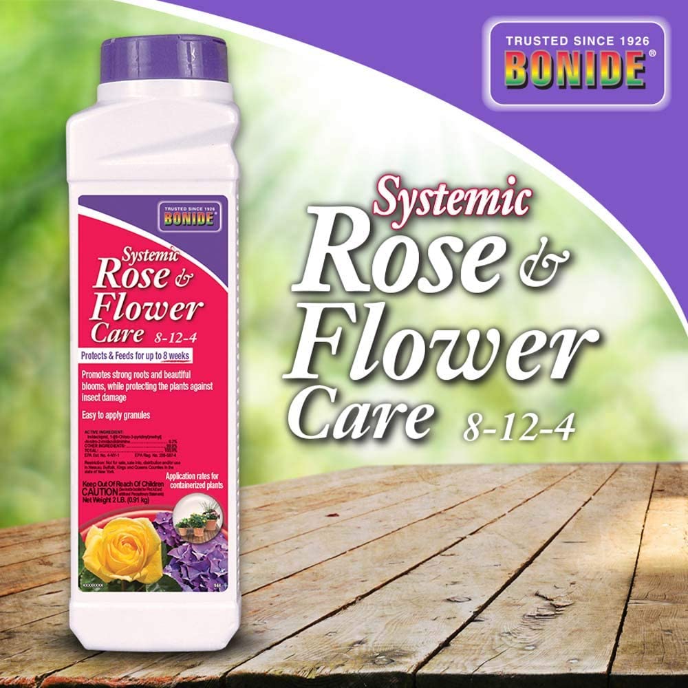 Bonide Systemic Rose and Flower Care | Windswept Gardens LLC Nursery ...