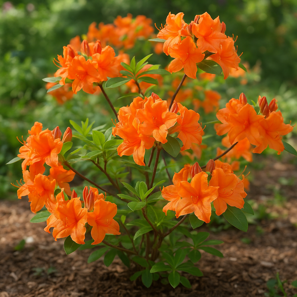 Azalea ‘Mandarin Lights’ | Bright Orange Deciduous Azalea | Hardy ...