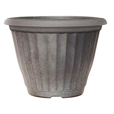 21" Castella Planter - Galvanized Look | Windswept Gardens LLC Nursery ...
